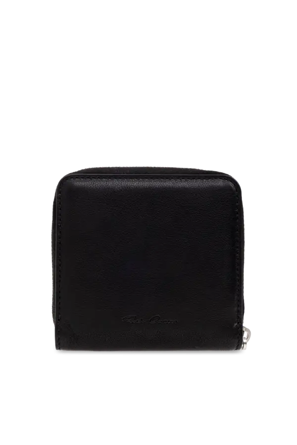 Rick Owens Leather Wallet - Black