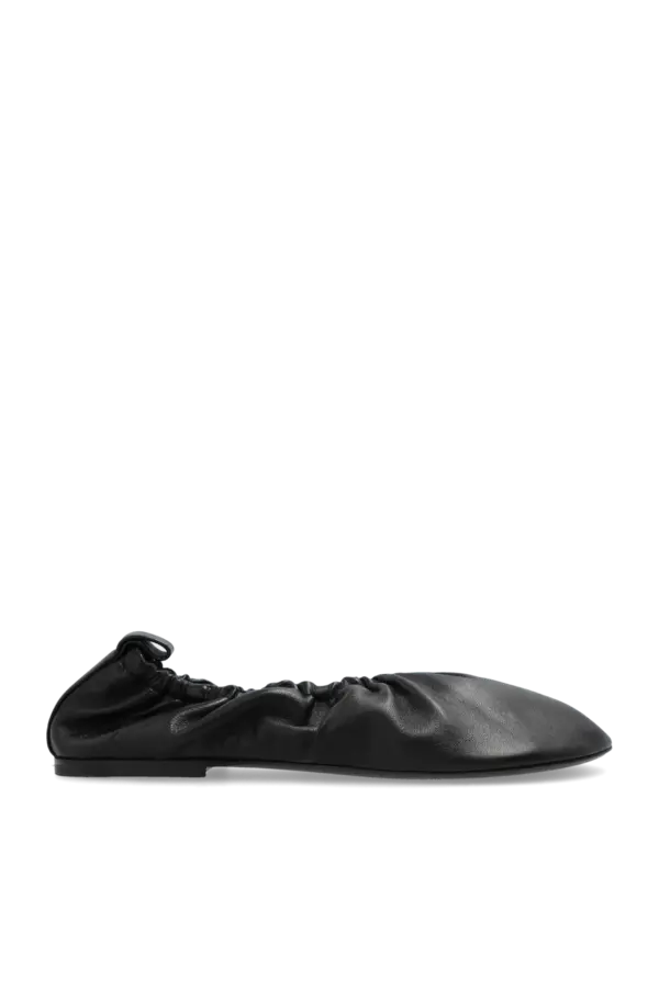 JIL SANDER Leather Ballerinas