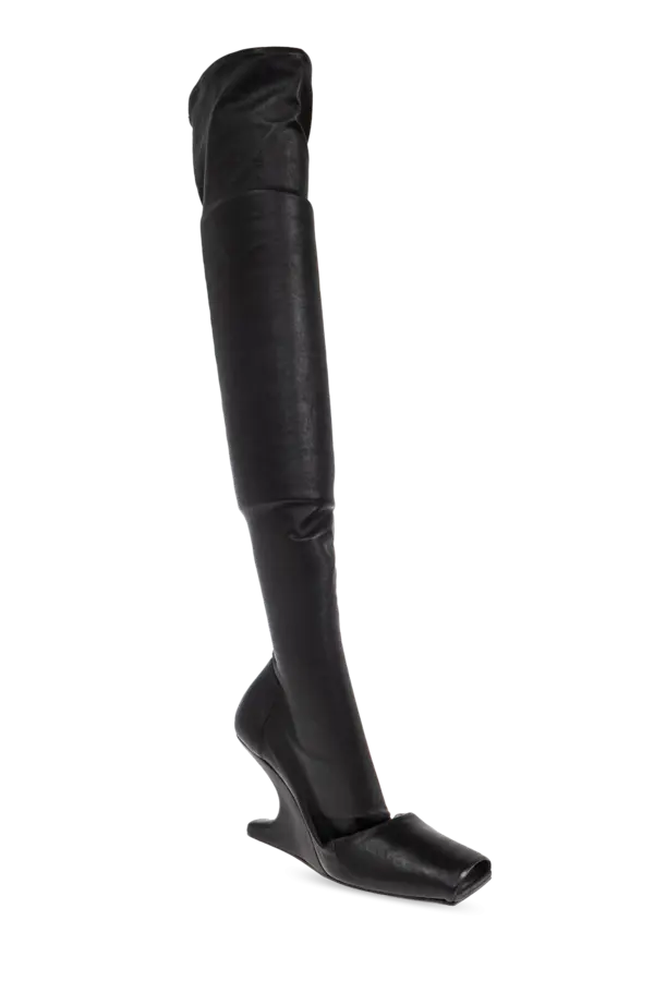 Rick Owens Heeled Over-the-knee Boots