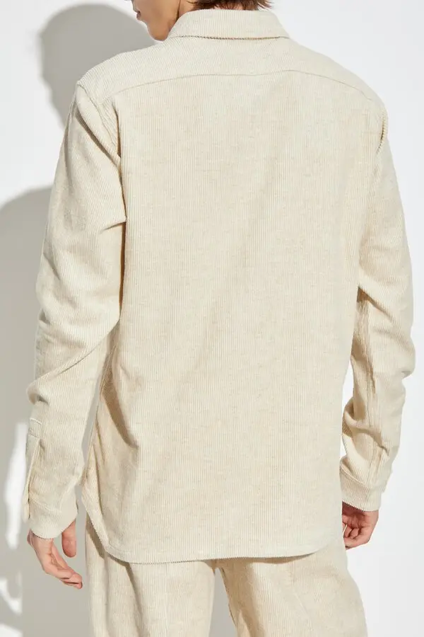 Rick Owens Corduroy Shirt With Pockets