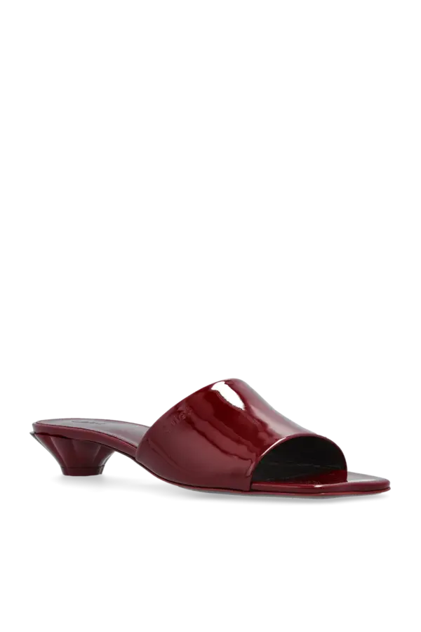 Chloé Patent Leather Slides