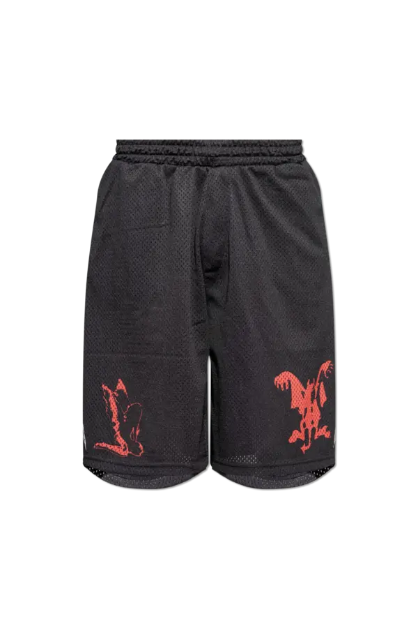 44 LABEL GROUP Perforated Shorts
