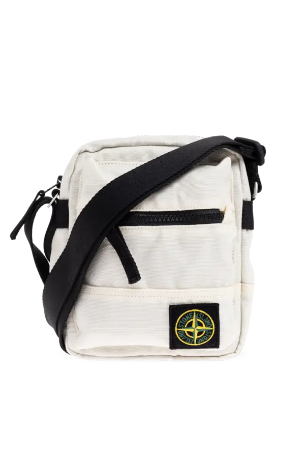 Stone Island Shoulder Bag - White