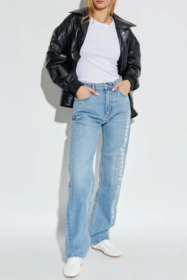 Alexander Wang Vintage-effect Boyfriend Jeans