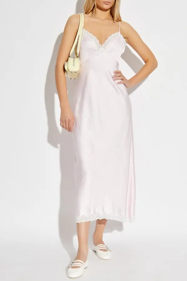 LoveShackFancy Manuela Slip Dress
