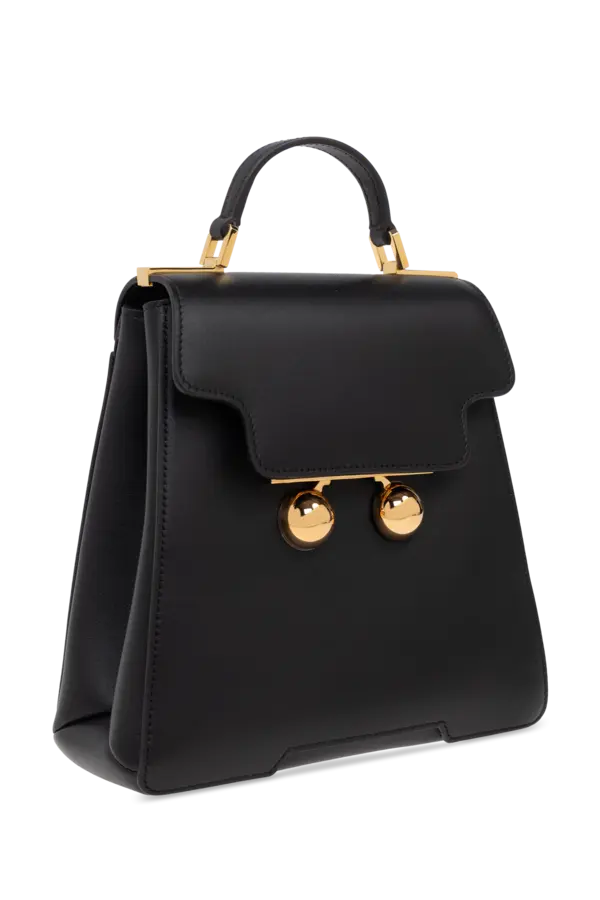 Marni Leather Backpack - Black
