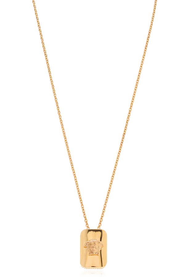 Versace Medusa Pendant Necklace - Gold