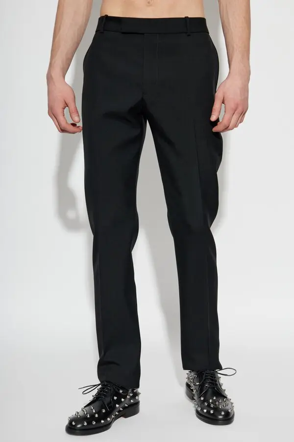 Alexander McQueen Creased Trousers