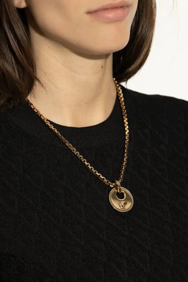 Versace Medusa Pendant Necklace