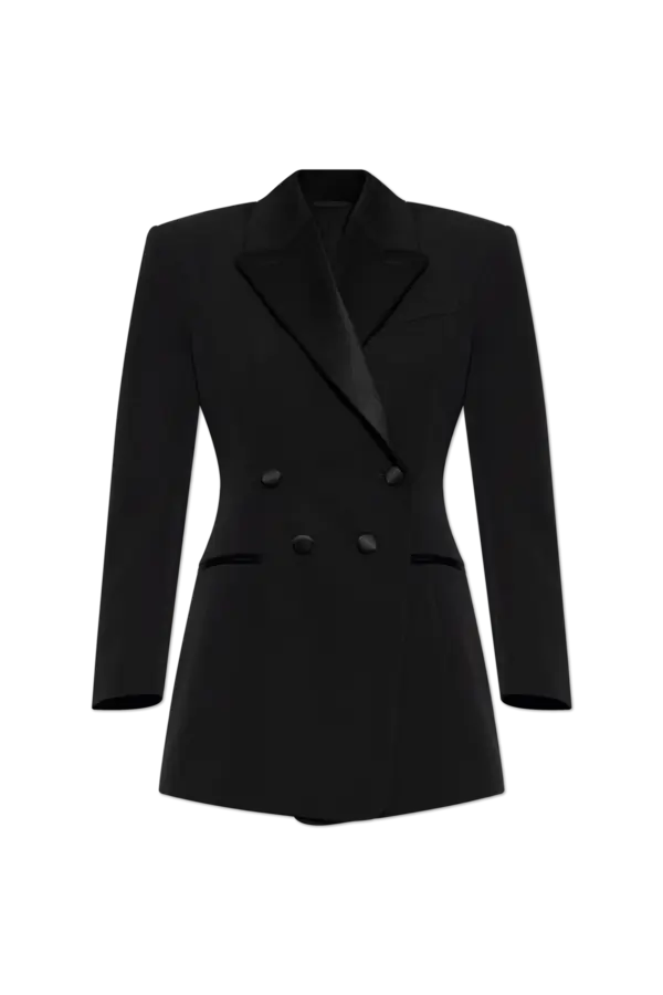 Givenchy Tailored Double-breasted Virgin Wool Blazer