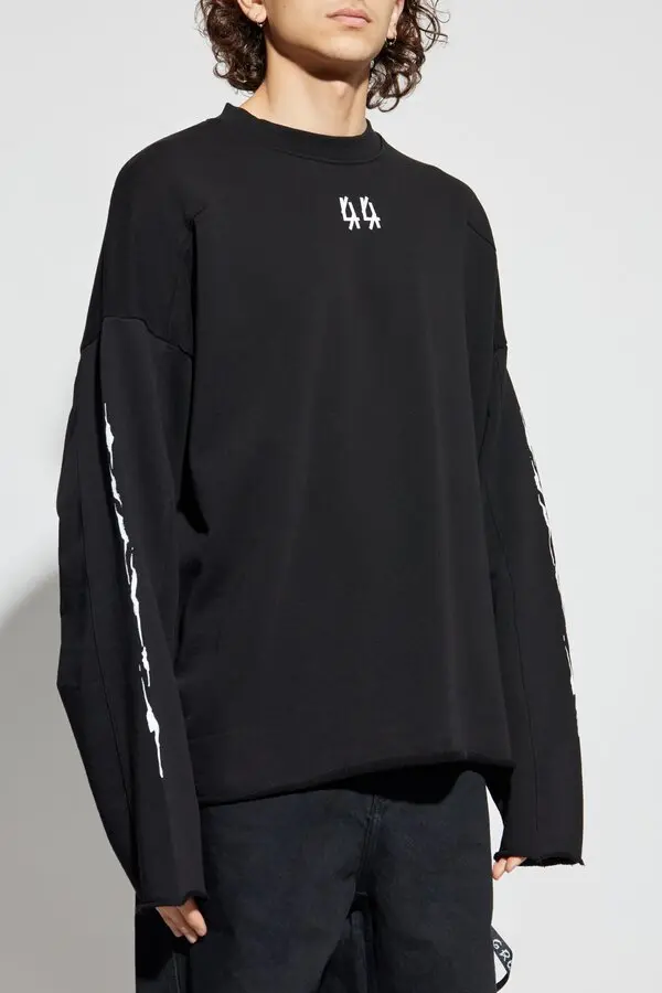 44 LABEL GROUP Logo Cotton Sweatshirt