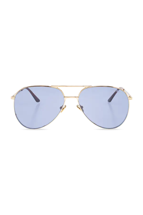 Valentino Garavani Aviator Sunglasses - Gold