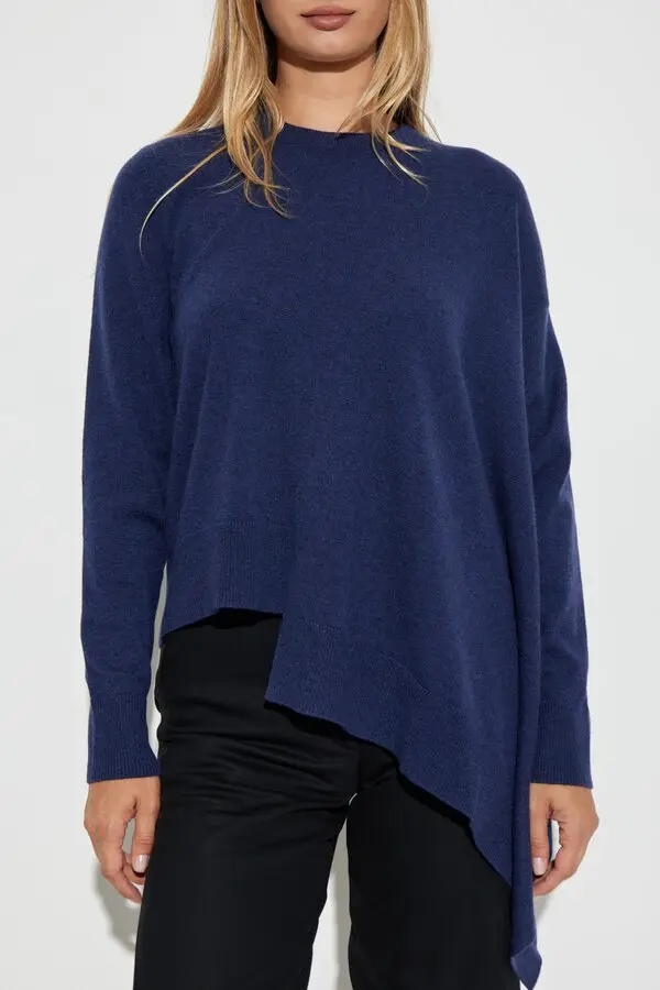 Alexander McQueen Asymmetrical Cashmere Sweater