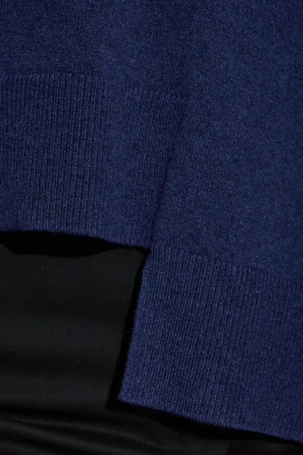 Alexander McQueen Asymmetrical Cashmere Sweater