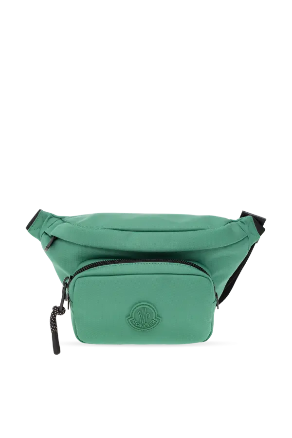 Moncler Belt Bag With Logo - Green