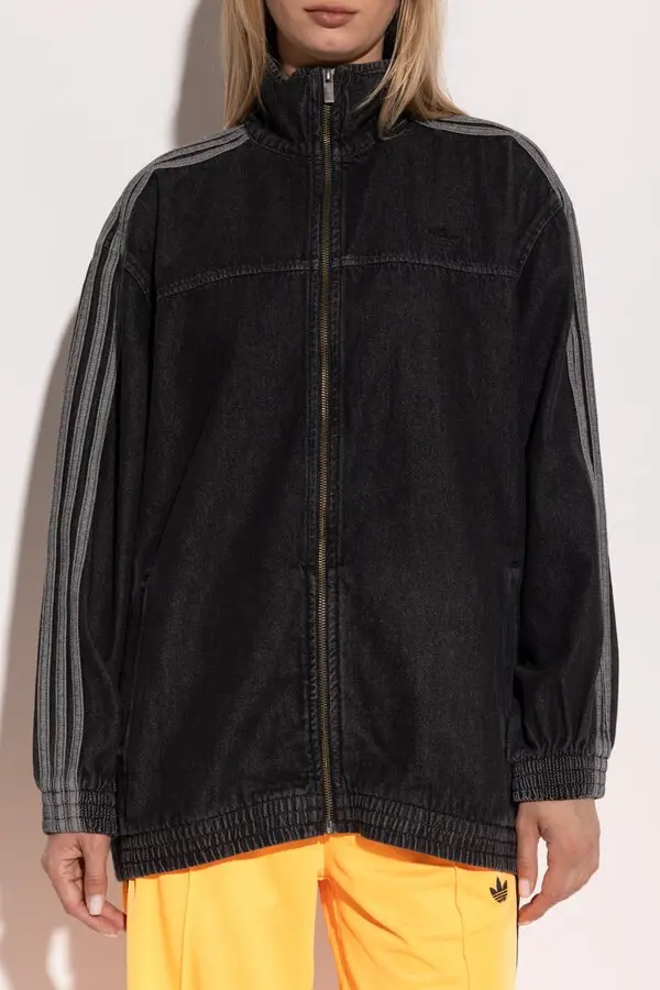 Adidas Originals By Alexander Wang Denim Jacket With Logo