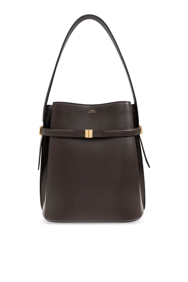 TOTEME Belted Shoulder Bag - Brown