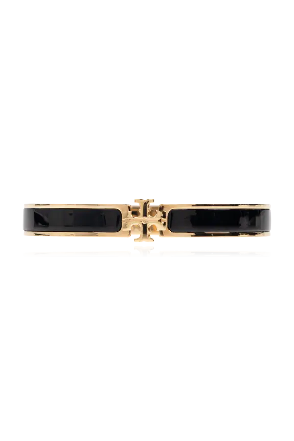 Tory Burch Logo Bangle - Black
