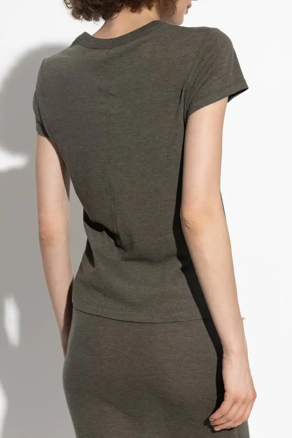Rick Owens Top With Wool Trim