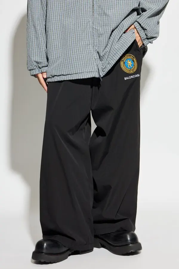 Balenciaga Logo Trousers