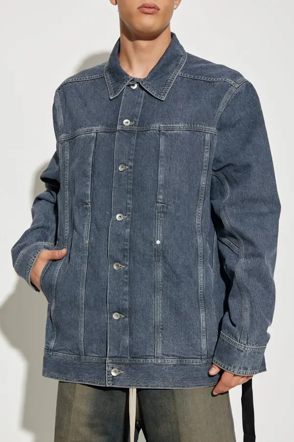 Rick Owens Denim Jacket - Blue