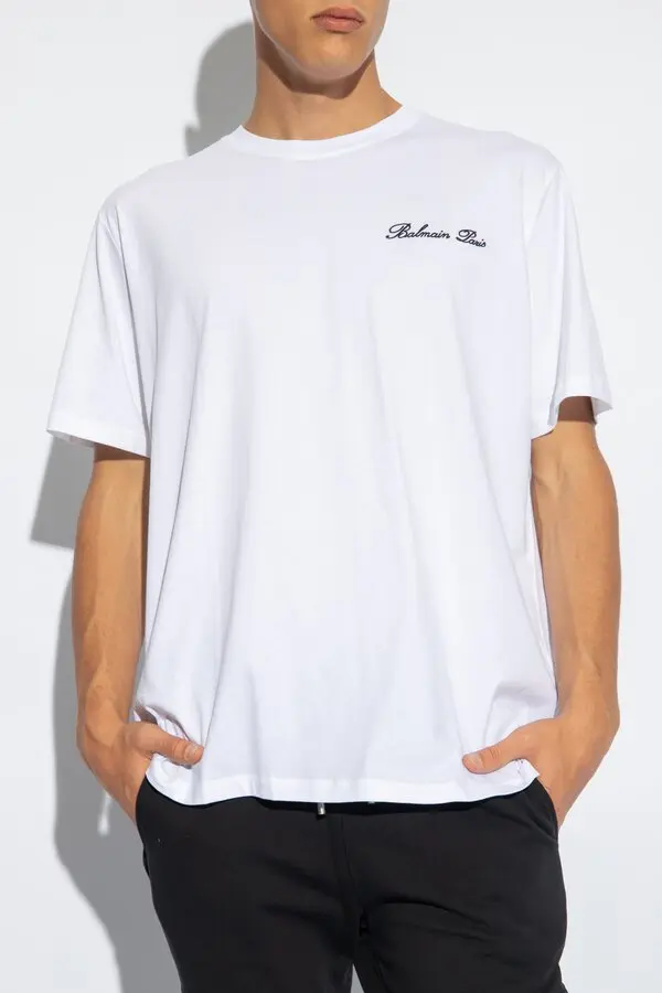 Balmain T-shirt With Logo