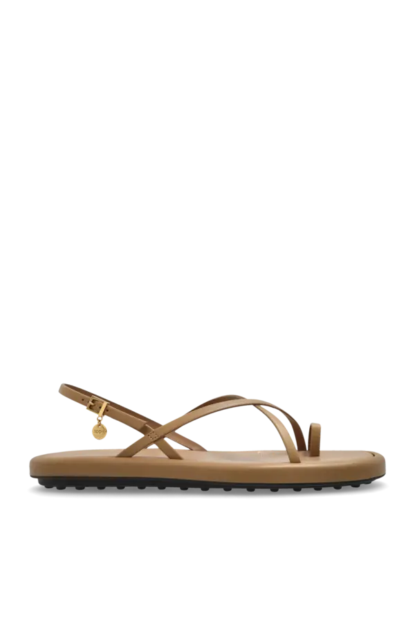 TOD’S Leather Criss-cross Sandals