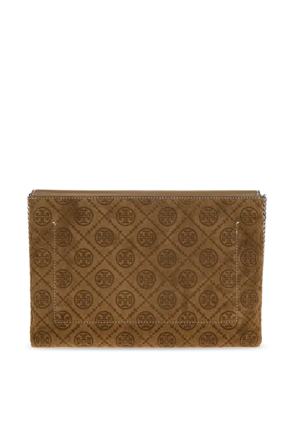 Tory Burch T Monogram Clutch - Green