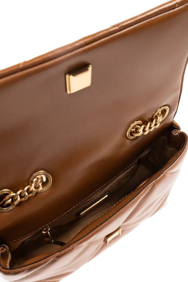 Tory Burch Kira Diamond Shoulder Bag - Brown