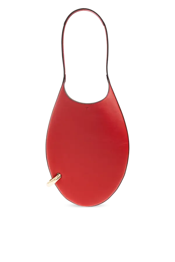 Tory Burch Pierced Shoulder Bag - Red