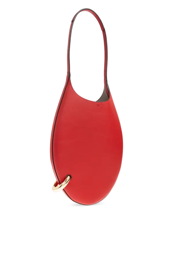 Tory Burch Pierced Shoulder Bag - Red