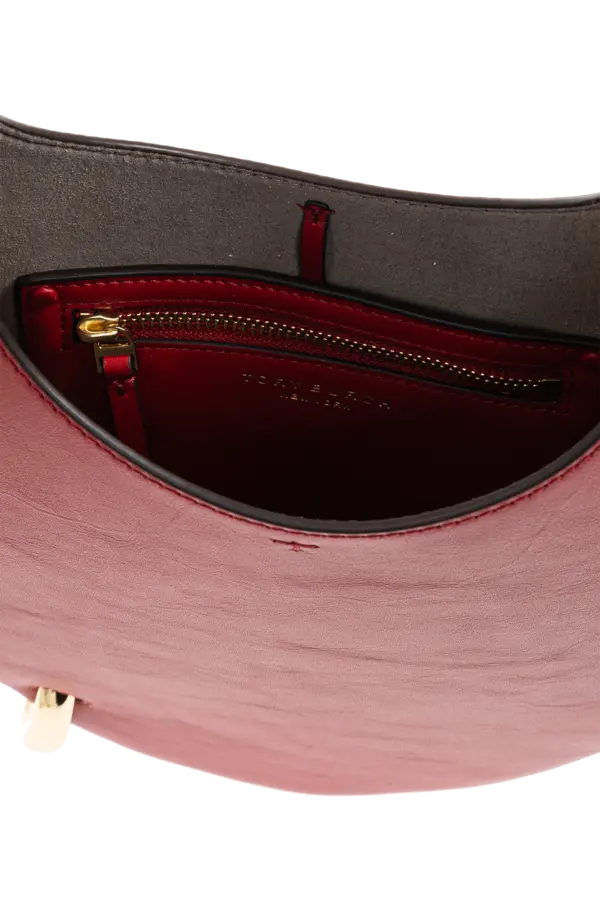 Tory Burch Pierced Shoulder Bag - Red
