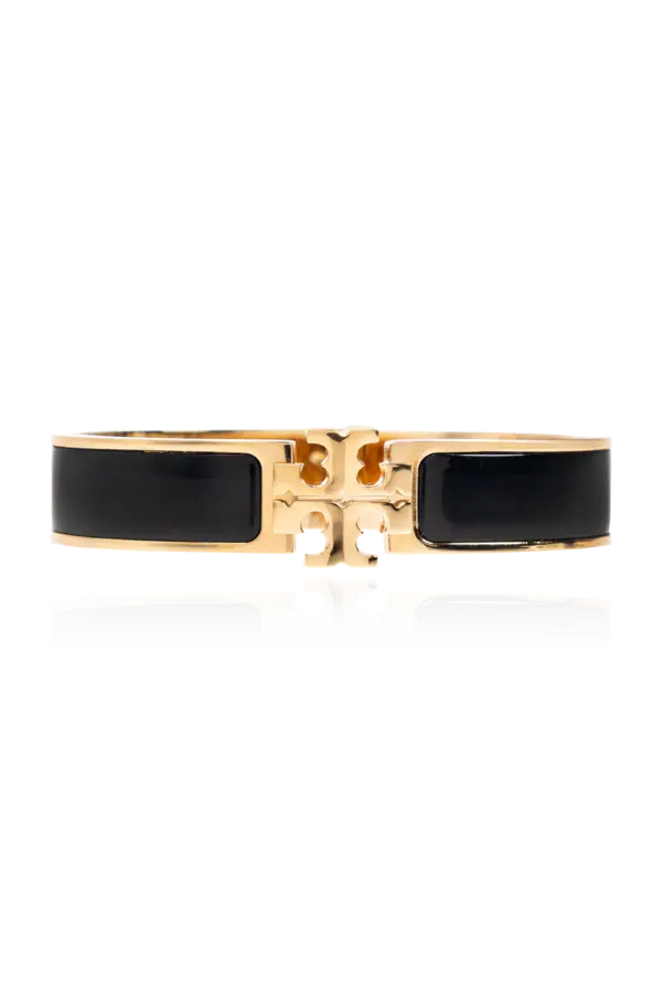 Tory Burch Logo Bangle - Black