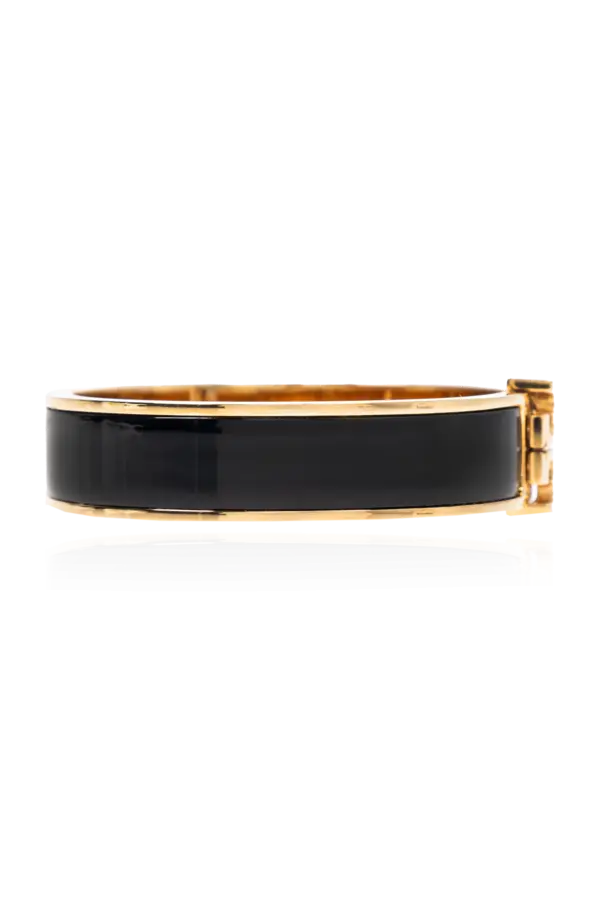 Tory Burch Logo Bangle - Black