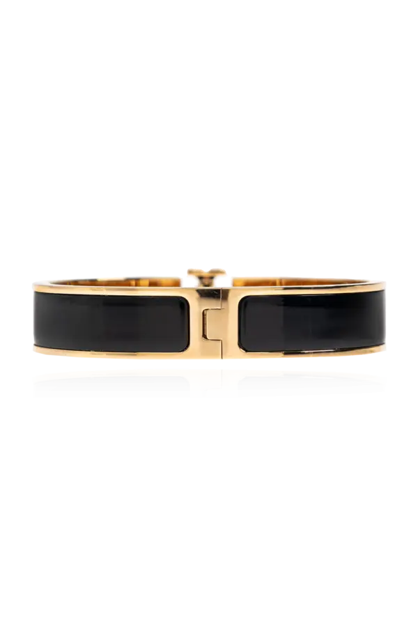Tory Burch Logo Bangle - Black