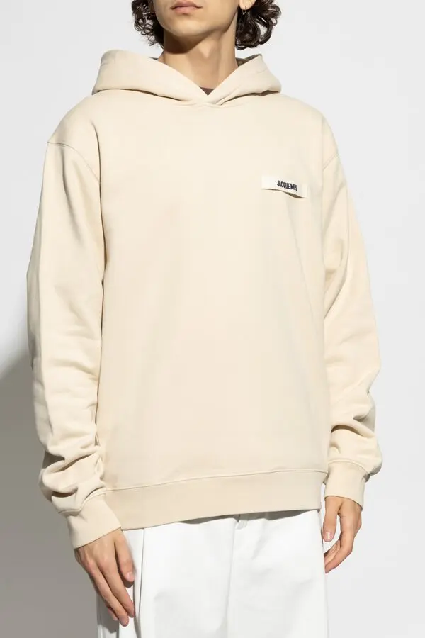 Jacquemus Logo Sweatshirt - Cream