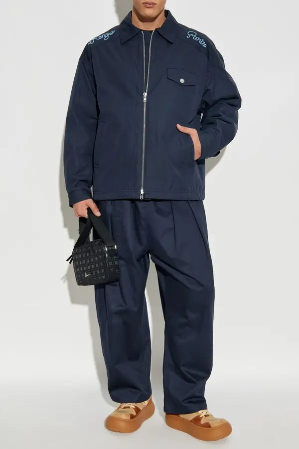 Kenzo Collared Jacket - Navy Blue