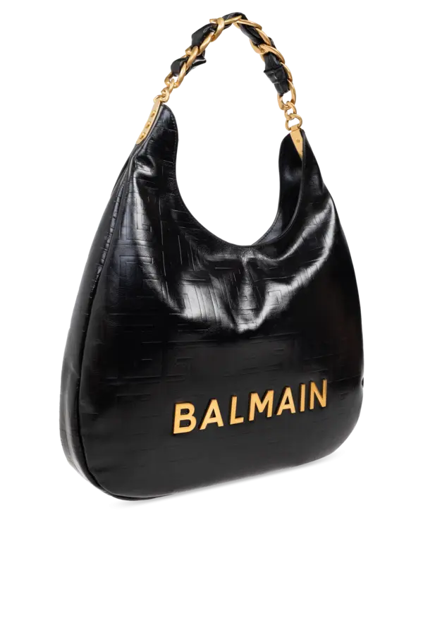 Balmain 1945 Soft Large Shoulder Bag