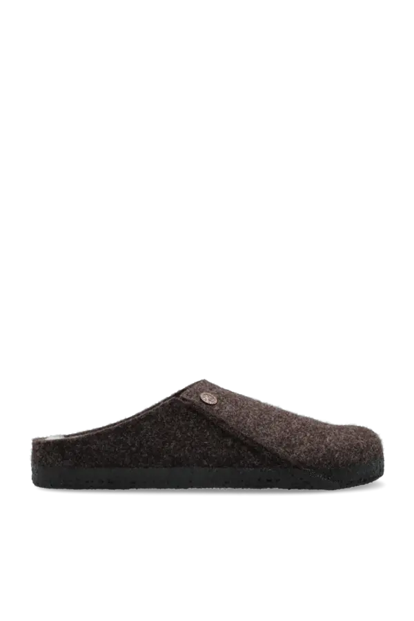 BIRKENSTOCK Zermatt Rivet Slippers - Brown
