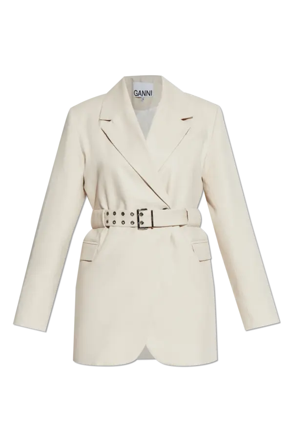 GANNI Belted Blazer