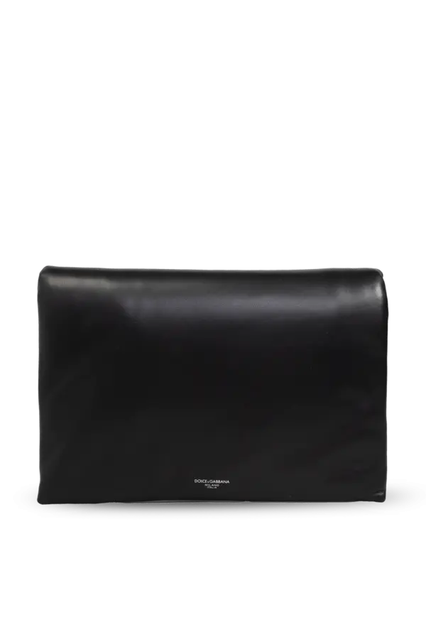 Dolce & Gabbana Leather Shoulder Bag - Black