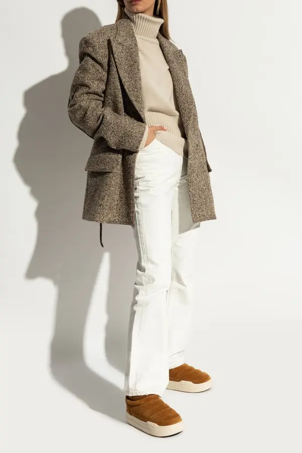Moon Boot Park Soft Suede Snow Boots - Brown