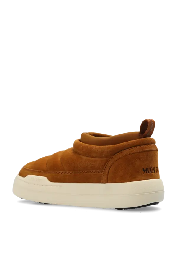 Moon Boot Park Soft Suede Snow Boots - Brown