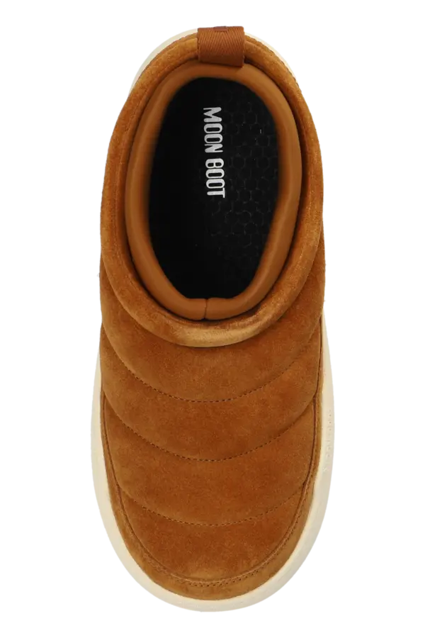 Moon Boot Park Soft Suede Snow Boots - Brown