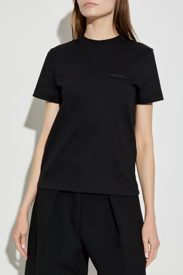 Jacquemus T-shirt With Logo Patch