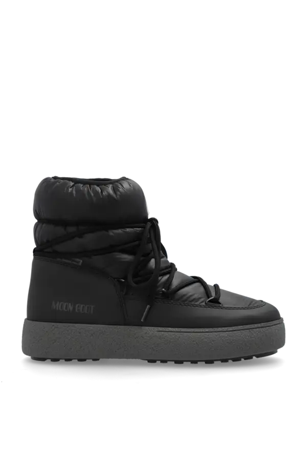 Moon Boot Track Low Nylon Snow Boots - Black