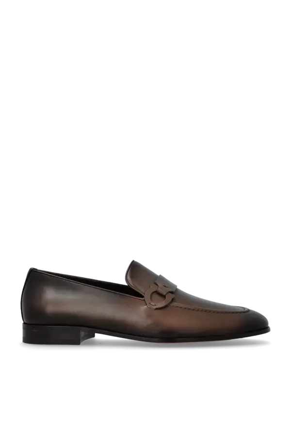 FERRAGAMO Bonny Leather Loafers