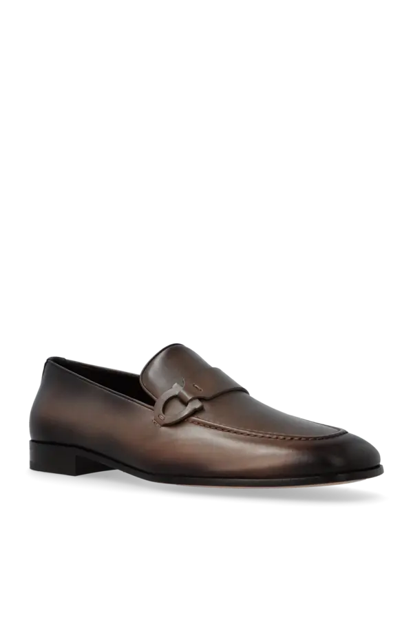 FERRAGAMO Bonny Leather Loafers