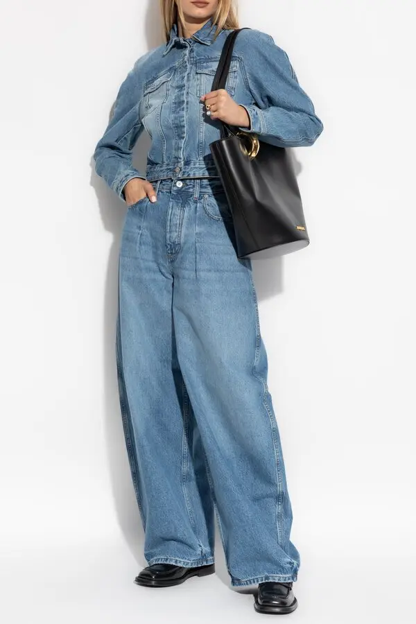 Jacquemus Cropped Denim Jacket