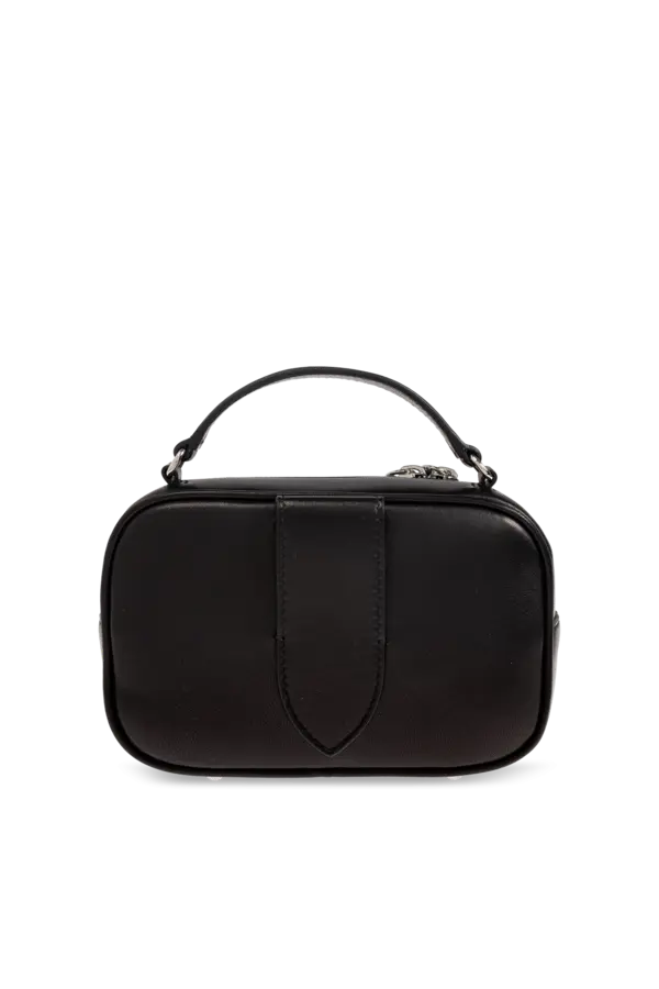 MAISON MARGIELA Quilted Leather Shoulder Bag - Black